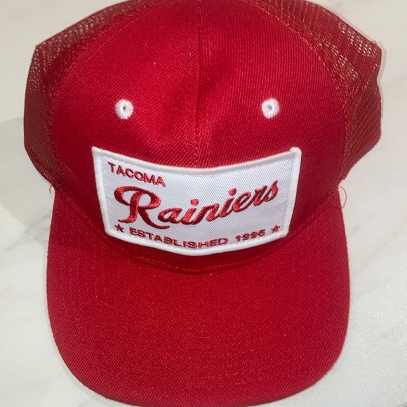Accessories | Red Tacoma Rainiers Baseball Cap | Poshmark